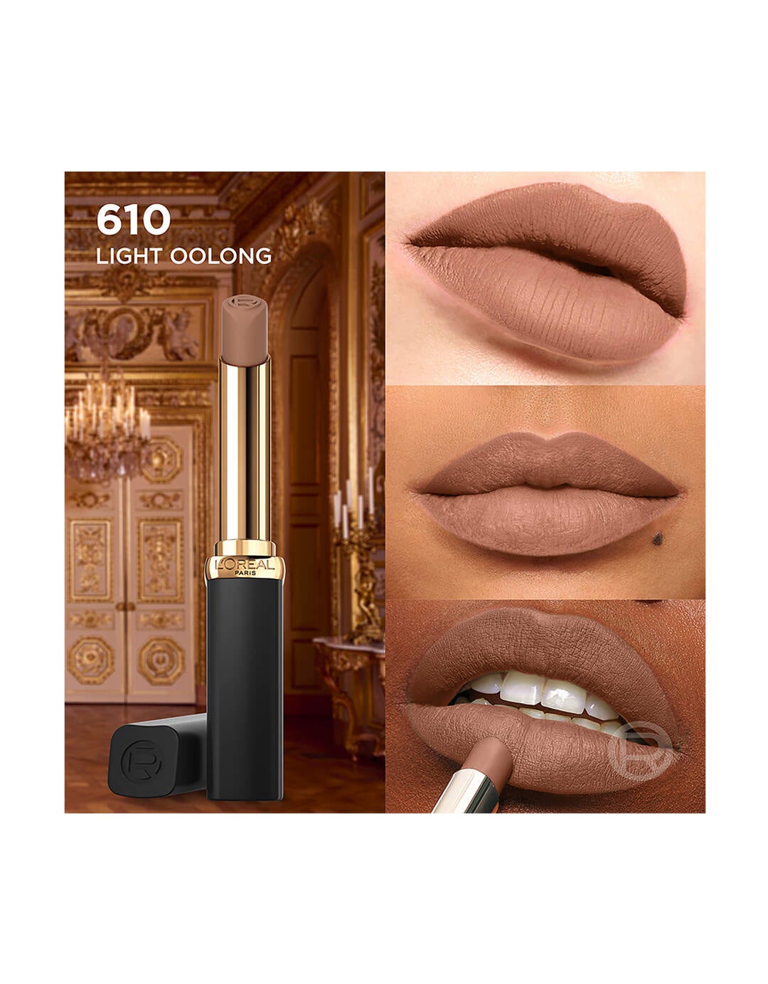 L'Oreal Color Riche Intense Volume Matte Lipstick 610 Light Oolong – Matahari.com