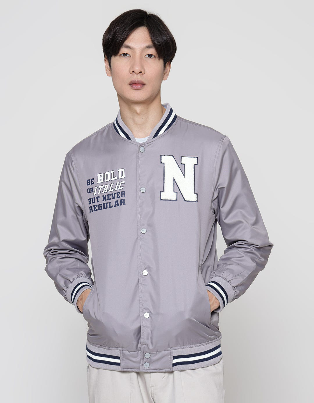 Nevada Jacket Nylon Varsity – Matahari.com