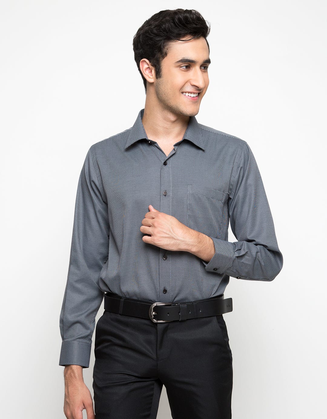 Raymond Renee Kemeja Motif Kotak-kotak – Matahari.com