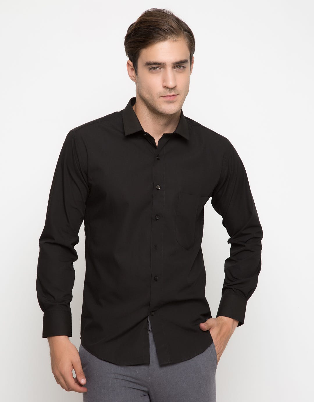 Raymond Renee Basic Long Sleeve Shirt – Matahari.com